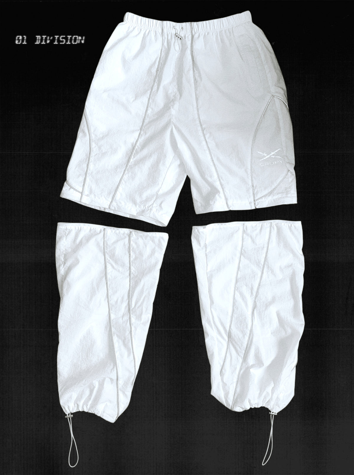 CRD PANTS ( WHITE ) NYLON – CRDPY